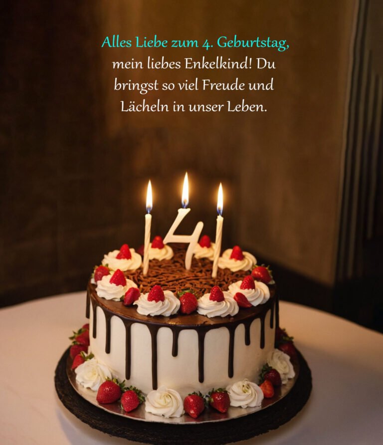 Gluckwunsch 4 Geburtstag