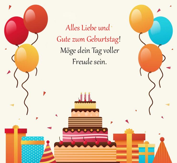 Sch ne Alles Liebe Zum Geburtstag Geburtstagsw nsche